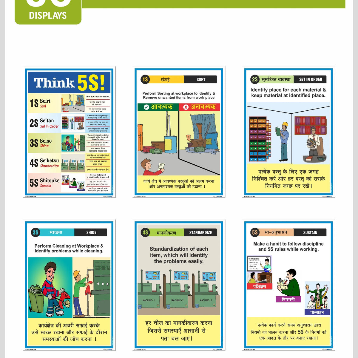 5S Posters - DK12 – VisualMitra LLP