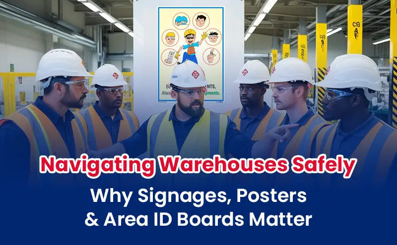 Warehouse Safety & Navigation: Signages, Posters & Boards – VisualMitra LLP