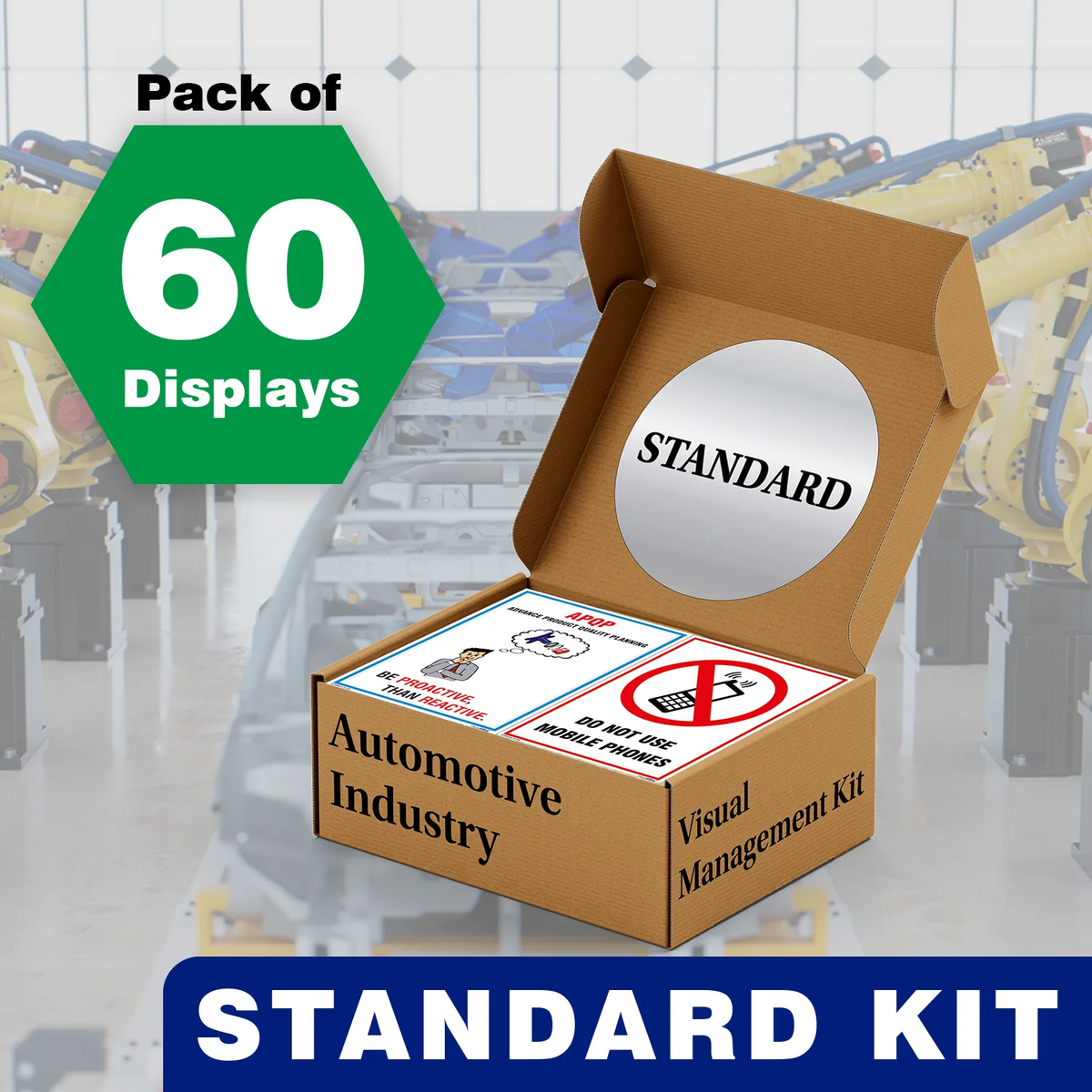 Standard Kit - Automotive Industry Visual Management Kit – VisualMitra LLP