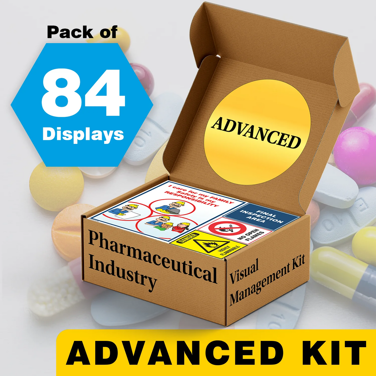 Advanced Kit - Pharmaceutical Industry Visual Management Kit ...