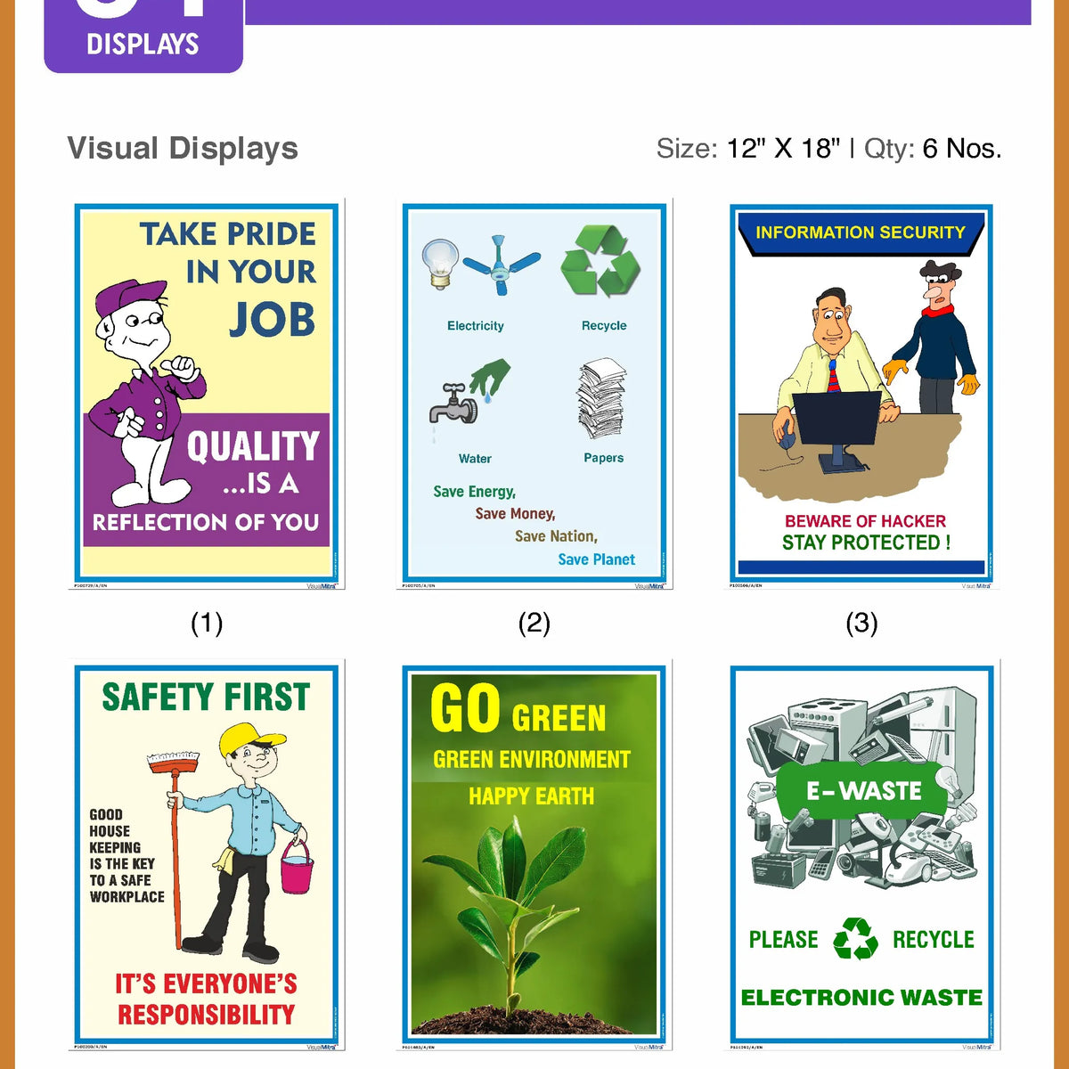 Basic IT Industry Visual Management Kit | Essential Tools for IT Safety ...