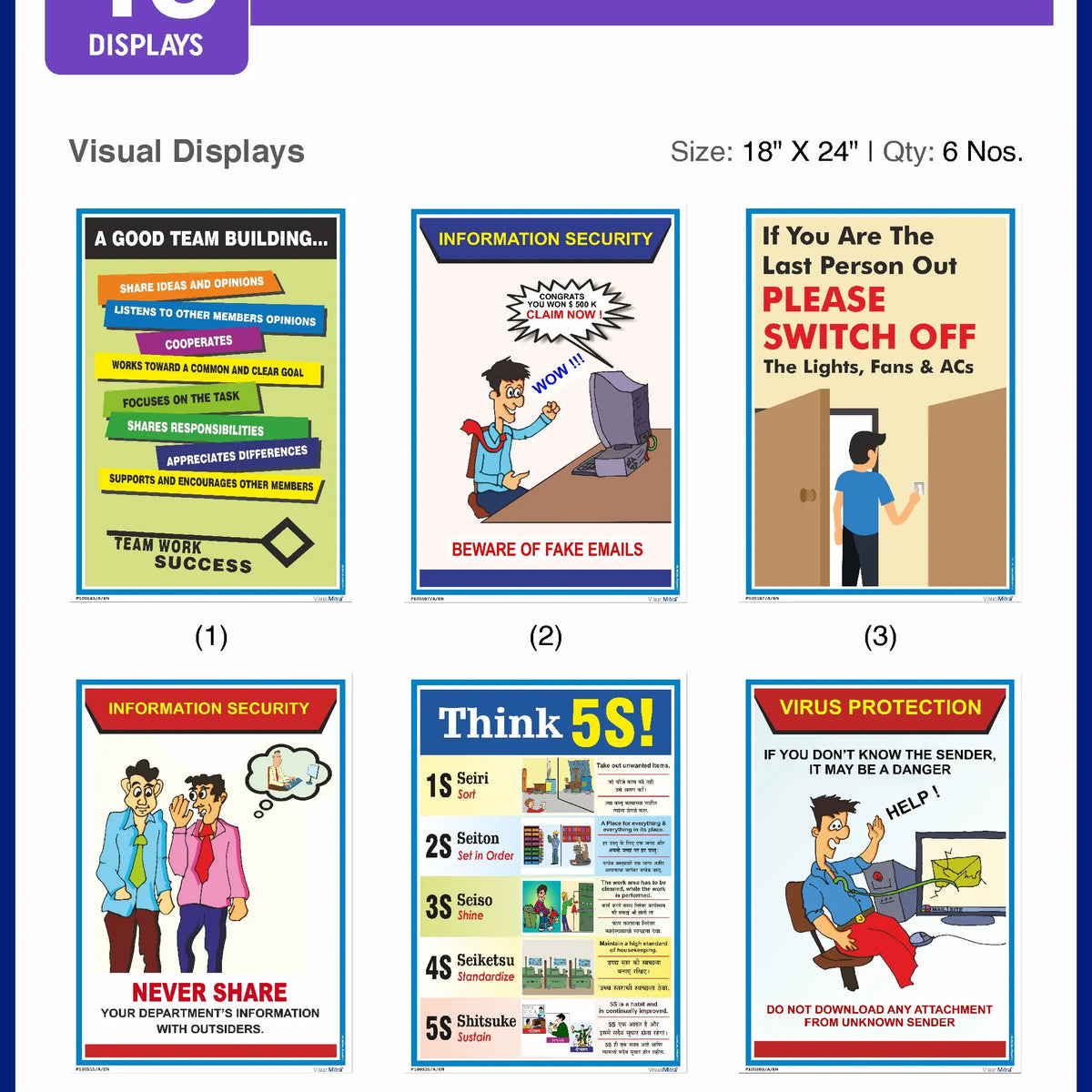 Standard IT Industry Visual Management Kit | Boost Workplace Efficiency ...