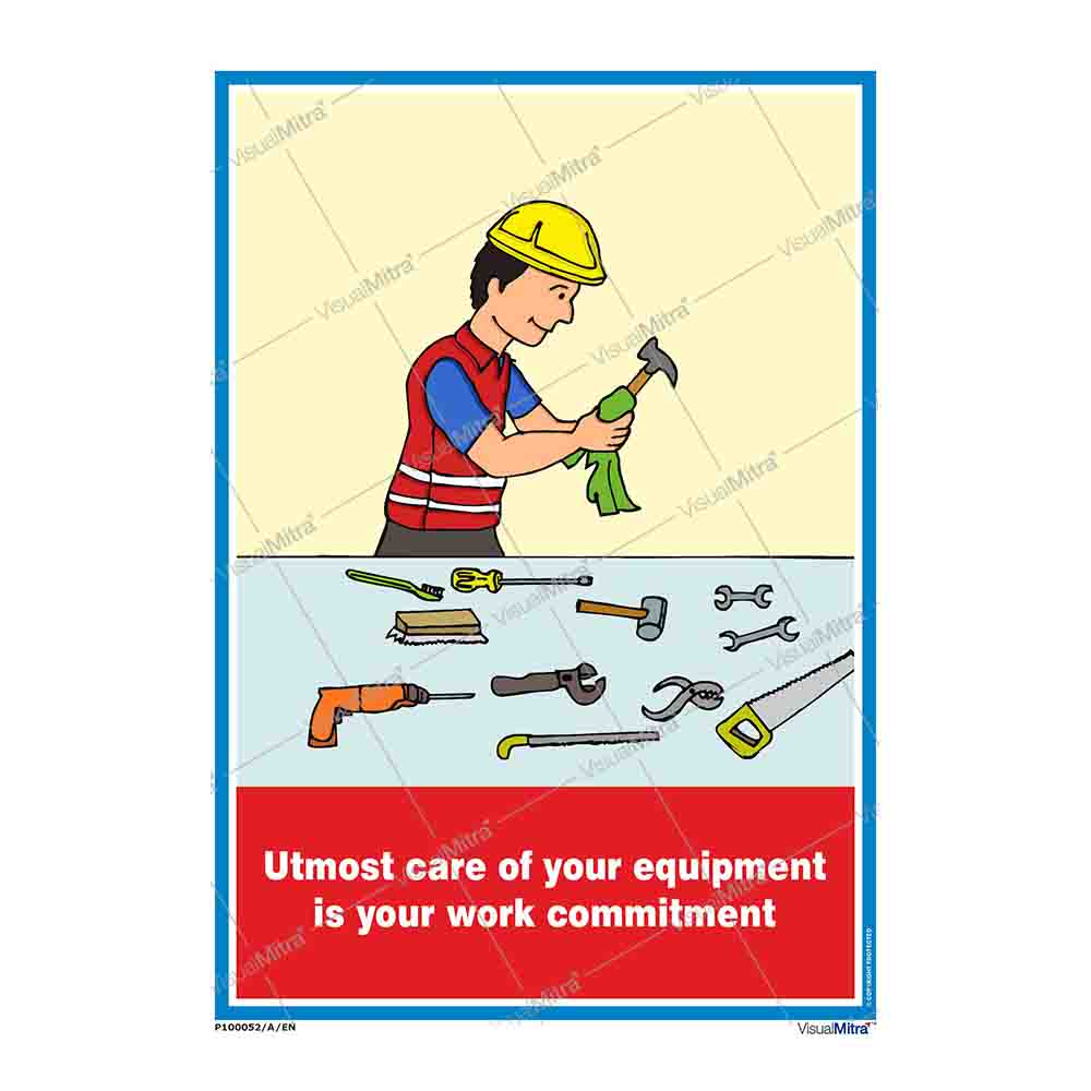 Care For Tools Poster – VisualMitra LLP