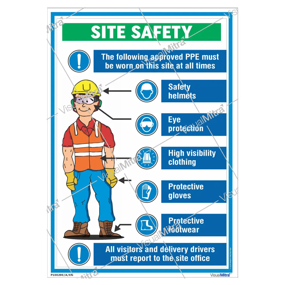 Site Safety Poster – VisualMitra LLP