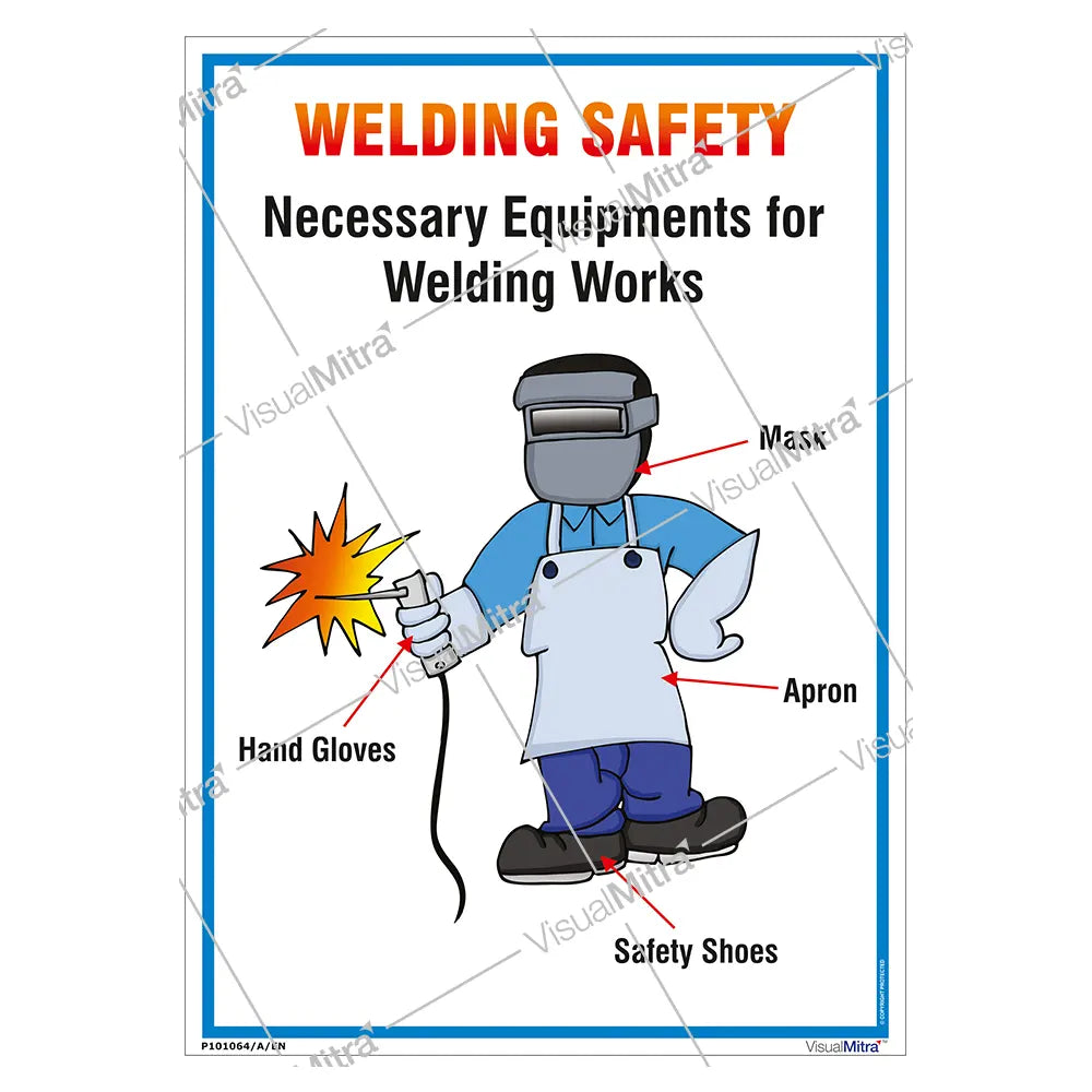 Welding PPE Safety Poster | Essential Welding Equipment & Protection ...