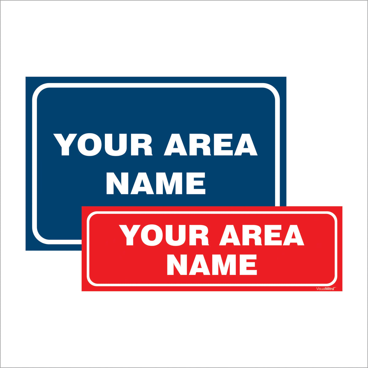 Customized Area Identification Board – VisualMitra LLP